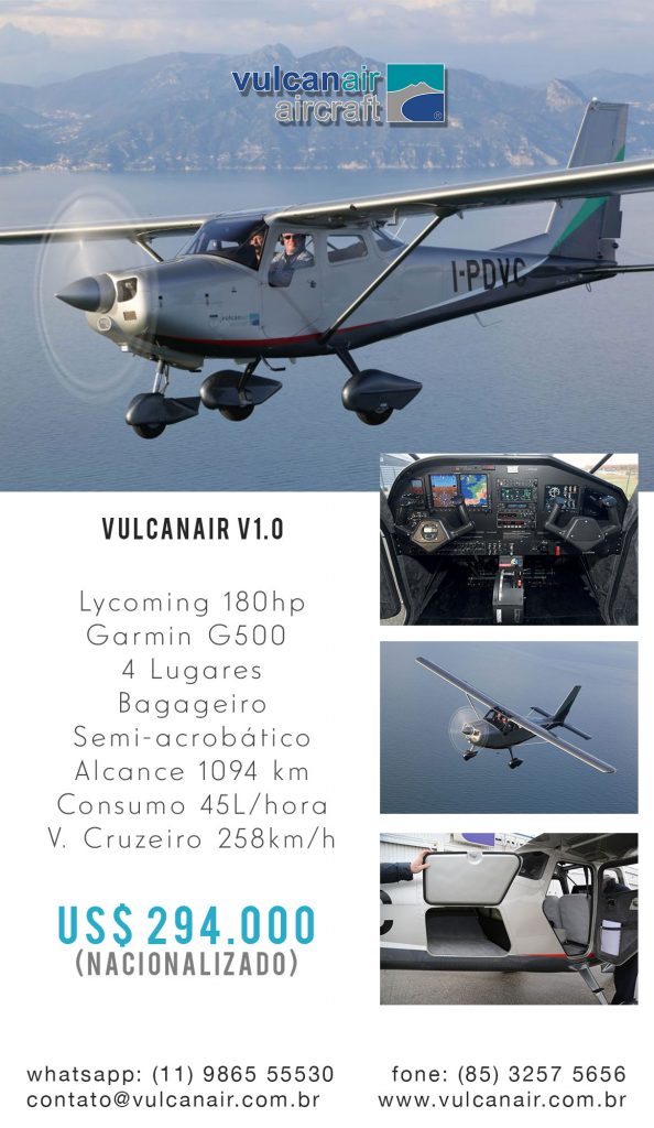 Vulcanair Aircraft | Vulcanair V1.0 Born To Fly
